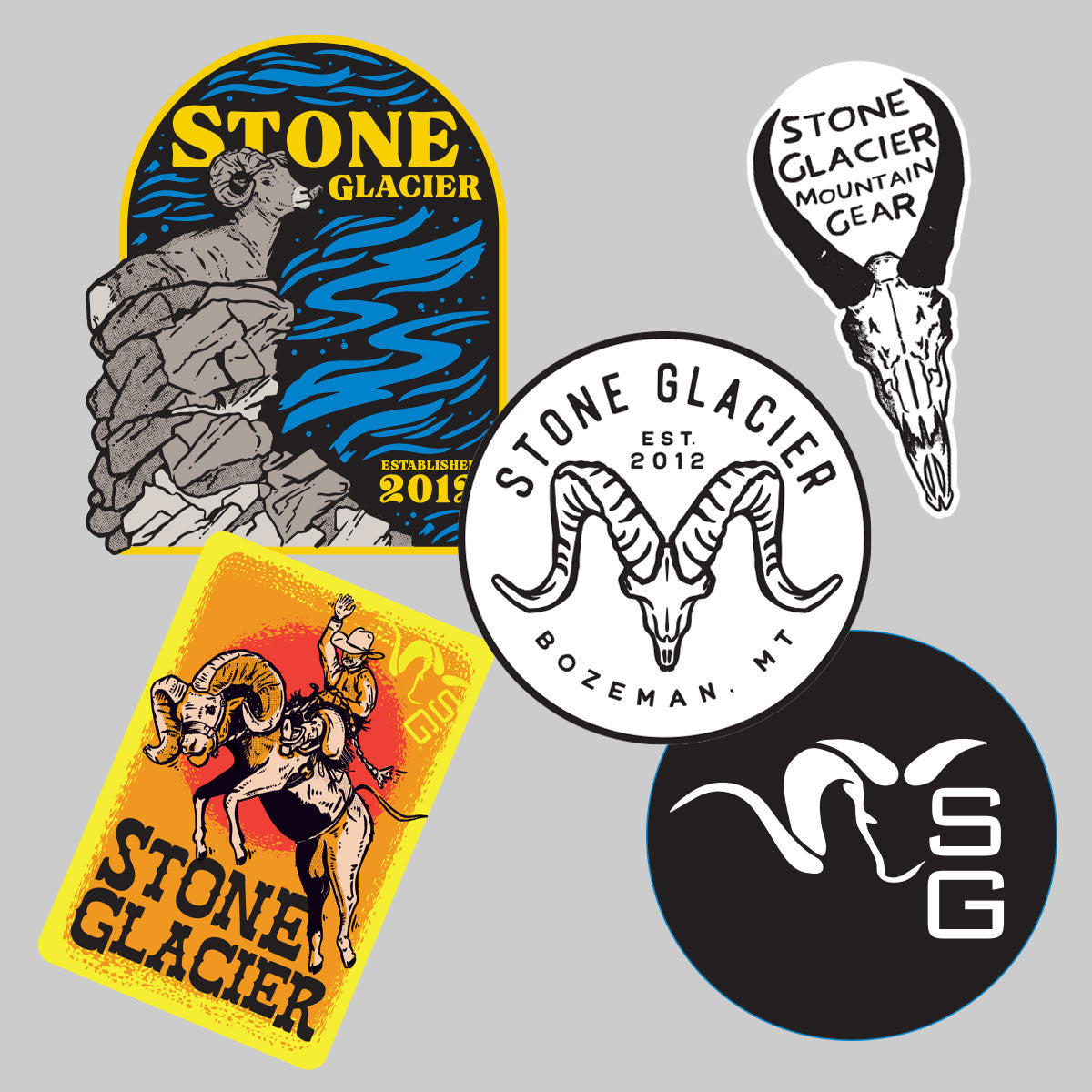 Stickers – Stone Glacier